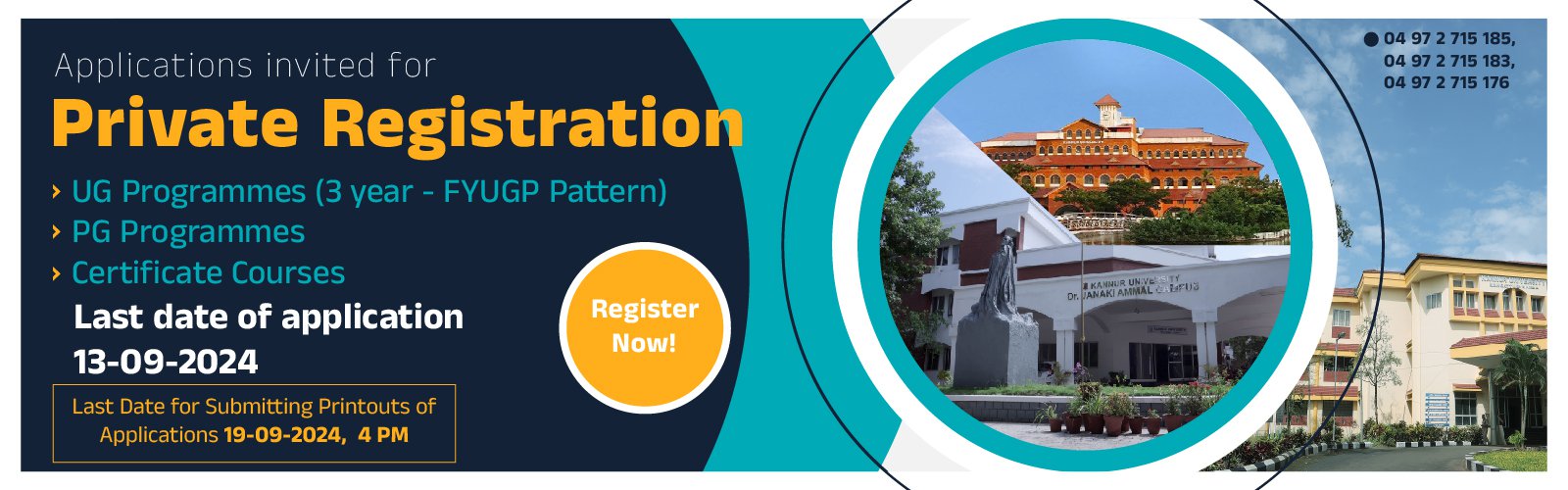 Official Website of Kannur University